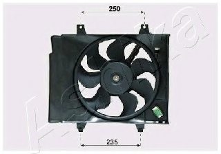 2538007200,KIA 2538007200 Fan, radiator for KIA