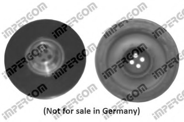 11237810458,BMW 11 23 7 810 458 Belt Pulley, crankshaft for BMW