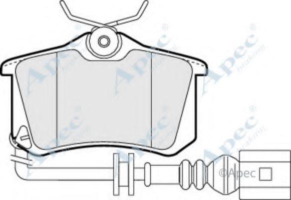 1J0698451S,VAG 1J0.698.451S Brake Pad Set, disc brake for VAG