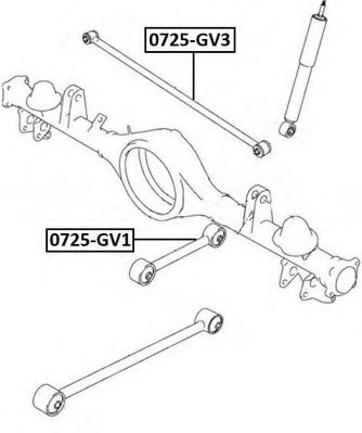 4620165D50,SUZUK 46201-65D50 Track Control Arm for SUZUK