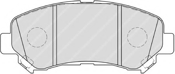 D1080JE00A,NISSA D1080JE00A Brake Pad Set, disc brake for NISSA