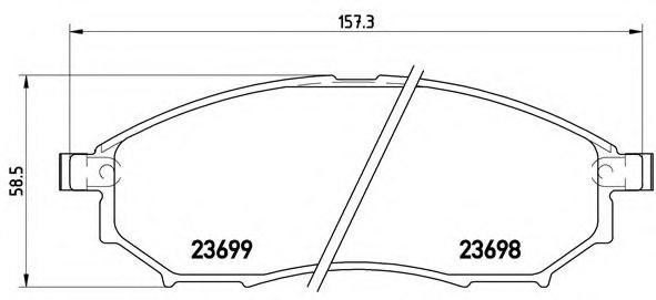 410603072R,RENAU 410603072R Brake Pad Set, disc brake for RENAU