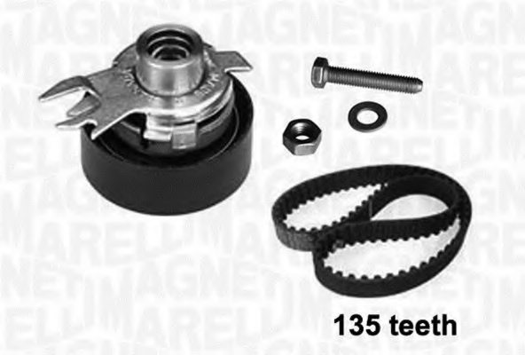 030109243L,VW 030.109.243L Tensioner Pulley, timing belt for VW
