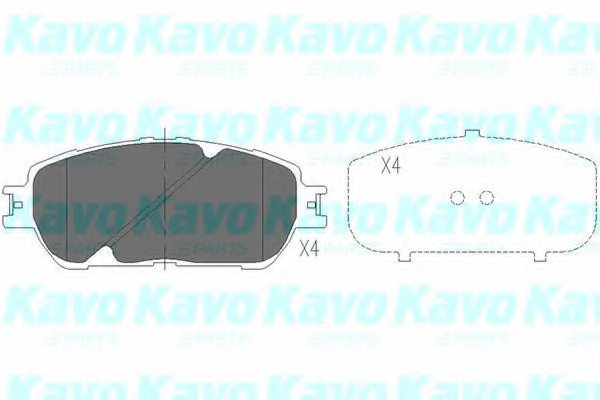 0446528510,TOYOT 04465-28510 Brake Pad Set, disc brake for TOYOT