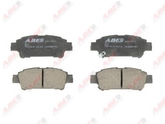 0446628080,TOYOT 0446628080 Brake Pad Set, disc brake for TOYOT