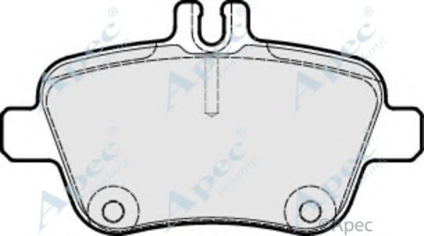 0074209420,MERCE 0074209420 Brake Pad Set, disc brake for MERCE
