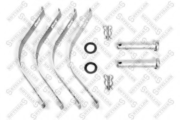 0980107280,BPW 0980107280 Brake Pad Set, disc brake for BPW
