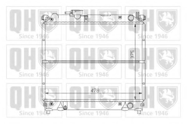 1770060A12,OEM 1770060A12 Radiator for OEM