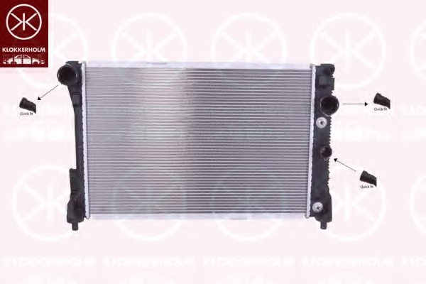 2045000203,MERCE 2045000203 Radiator, engine cooling for MERCE
