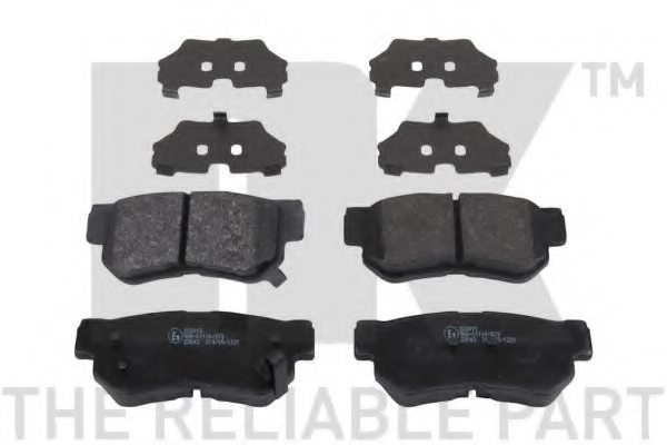5830226A00,HYUNDAI 58302-26A00 Brake Pad Set, disc brake for HYUNDAI