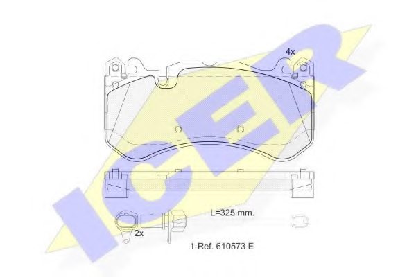 4F0698151H,AUDI 4F0.698.151H Brake Pad Set, disc brake for AUDI
