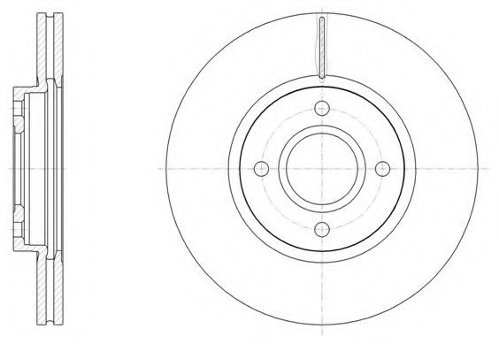 1751584,FORD 1751584 Brake Disc for FORD