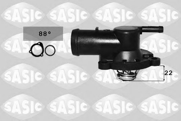 047121111S,SKODA 047121111S Thermostat, coolant for SKODA