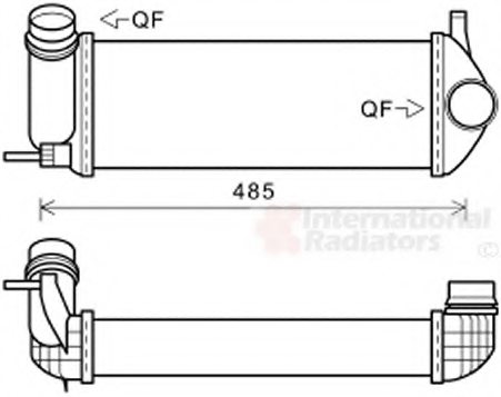 4150900114,MERCE 4150900114 Intercooler, charger for MERCE