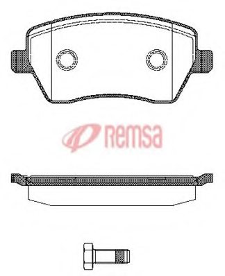 410608481R,RENAU 410608481R Brake Pad Set, disc brake for RENAU