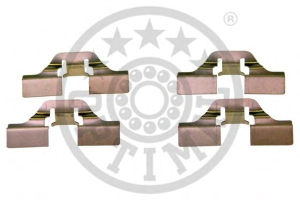 1J0615231,VAG 1J0615231 Accessory Kit, disc brake pads for VAG