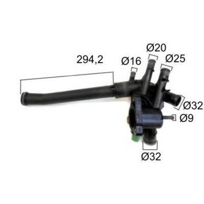 032121026CB,VW 032 121 026 CB Thermostat, coolant for VW