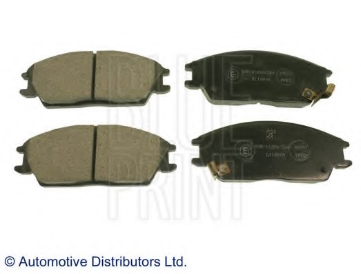 5810125A10,HYUNDAI 58101-25A10 Brake Pad Set, disc brake for HYUNDAI