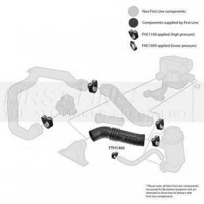 1312257080,FIAT 1312257080 Charger Intake Hose for FIAT