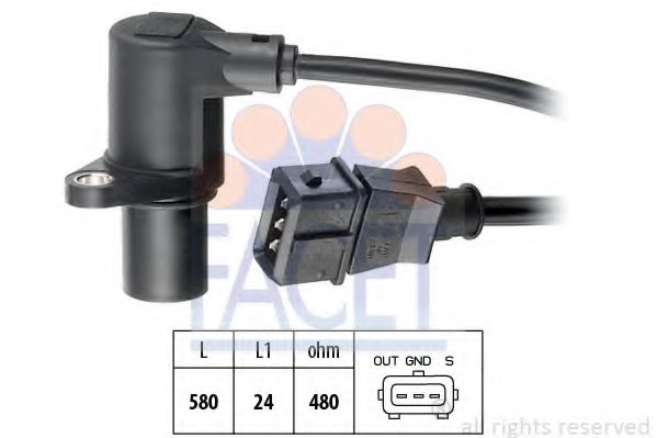 050906433,OEM 050906433 Crankshaft Position Sensor for OEM