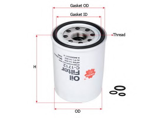 1012160DL,JMC 1012160DL Oil Filter for MITSUBISHI,OPEL