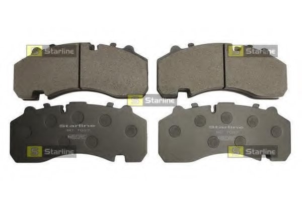 0980108170,BPW 0980108170 Brake Pad Set, disc brake for BPW