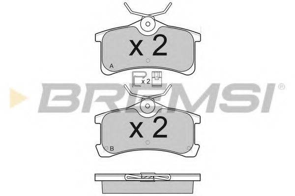 0446602060,TOYOT 04466-02060 Brake Pad Set, disc brake for TOYOT