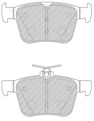 3Q0698451,VW 3Q0698451 Brake Pad Set, disc brake for VW