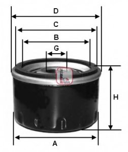 504182851,IVECO 504182851 Oil Filter for CASE IH