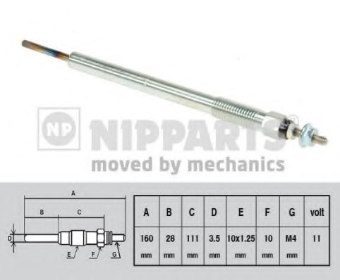 1985026010,TOYOT 19850-26010 Glow Plug for TOYOT