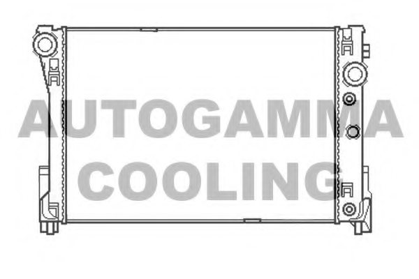 2045002203,MERCE 2045002203 Radiator, engine cooling for MERCE