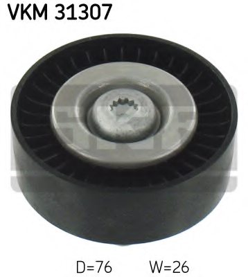 06E903341G,VW 06E 903 341 G Deflection/Guide Pulley, v-ribbed belt for VW