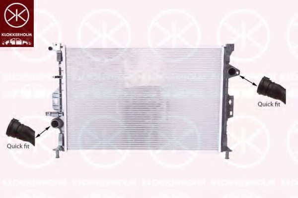 1377542,FORD 1377542 Radiator, engine cooling for FORD
