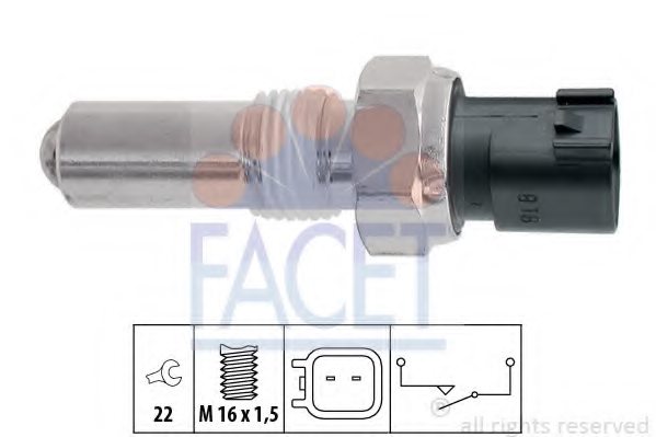 6S6T15520AA,FORD 6S6T-15520-AA Switch, reverse light for FORD