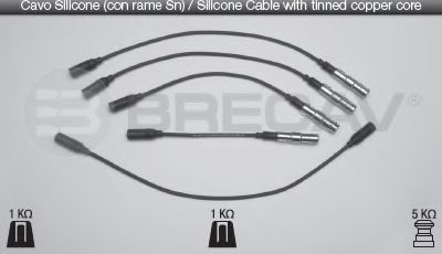 037905483C,VAG 037 905 483 C Ignition Cable Kit for VAG