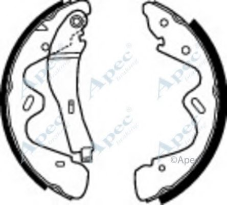 440600X825,NISSA 44060-0X825 Brake Shoe Set for NISSA