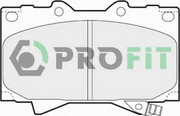 0446560250,TOYOT 04465-60250 Brake Pad Set, disc brake for TOYOT
