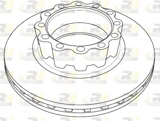 81508030051,MAN 81508030051 Brake Disc for MAN