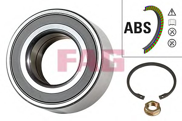 1606623580,PEUGE 1606623580 Wheel Bearing Kit for PEUGE