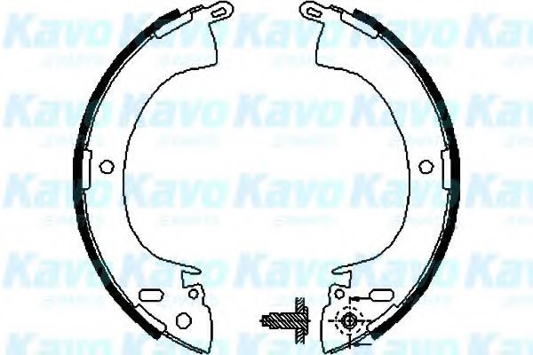 MB238522Y,MITSUBISHI MB238522Y Brake Shoe Set for MITSUBISHI