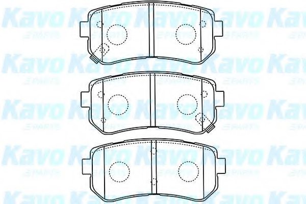 583022SA10,KIA 58302-2SA10 Brake Pad Set, disc brake for KIA