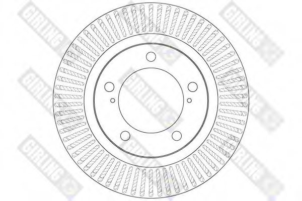 4351260180,TOYOT 43512-60180 Brake Disc for TOYOT
