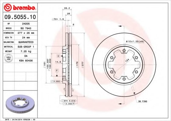 40206VJ200,NISSA 40206-VJ200 Brake Disc for NISSA