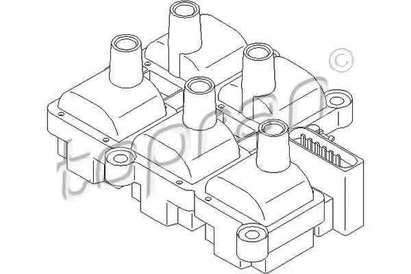 071905106,VW 071 905 106 Ignition Coil for VW