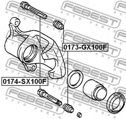 4771560010,TOYOT 47715-60010 Repair Kit, brake caliper for TOYOT