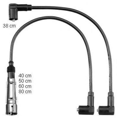 030905430G,VW 030 905 430 G Ignition Cable Kit for VW
