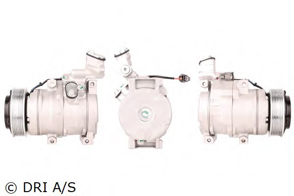 4472606070,DENSO 447260-6070 Compressor, air conditioning for DENSO