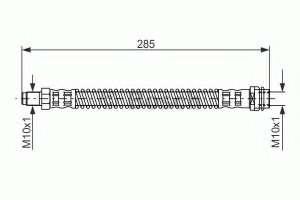2114200548,MERCE 211 420 05 48 Brake Hose for MERCE