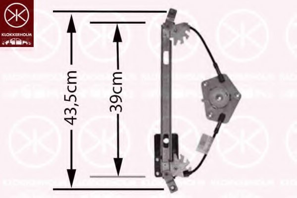 3B9839461A,VW 3B9839461A Window Lift for VW