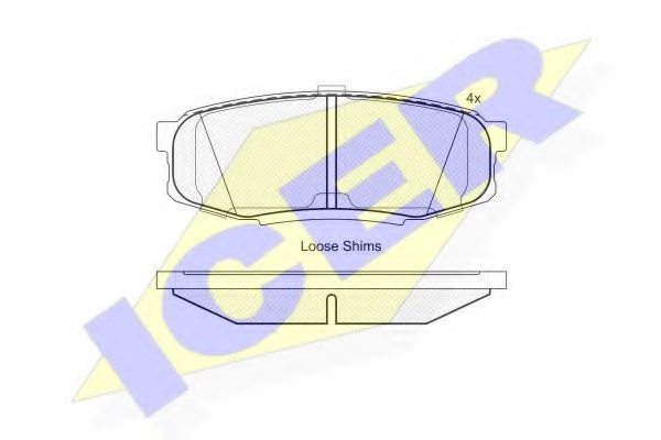 0446660160,TOYOT 0446660160 Brake Pad Set, disc brake for TOYOT